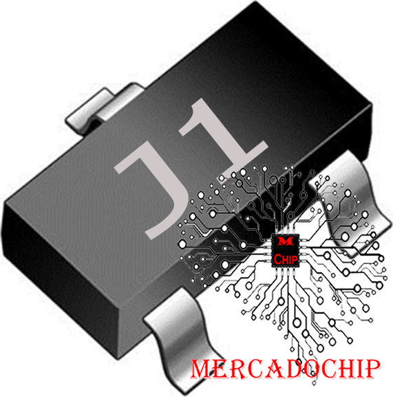 BSS138_J1_SMD Transistor Mosfet Canal N 50v 200ma Sot23-3 Kit 10Un ...