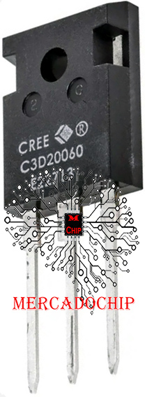 C3D20060D Diodo Schottky Retificador 600v 20a TO-247-3 - Mercadochip