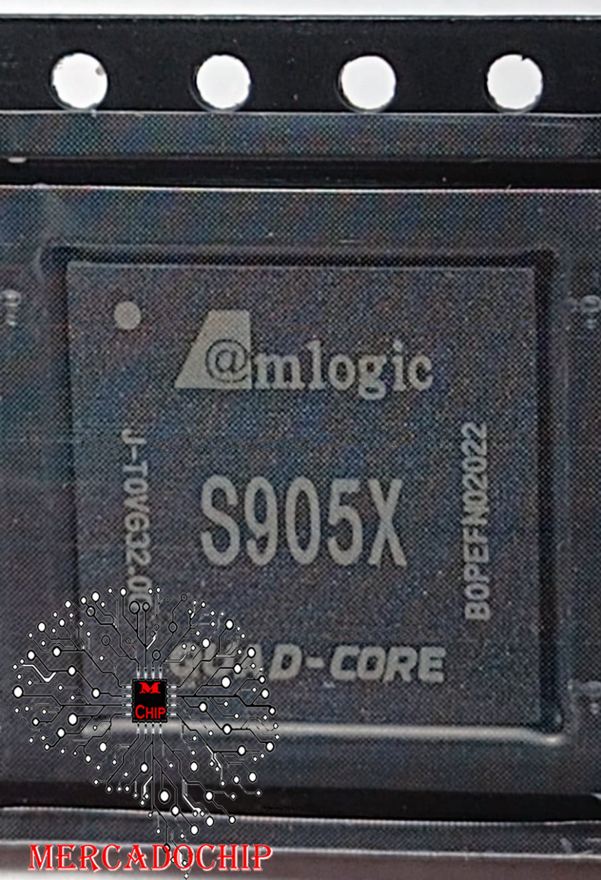 S905x Microprocessador Amlogic Quad-core Bga - Mercadochip