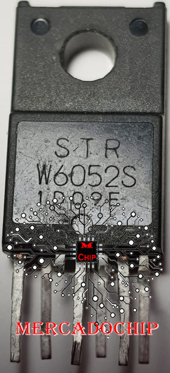 STR-W6052S C.I. Regulador TO 220 - Mercadochip