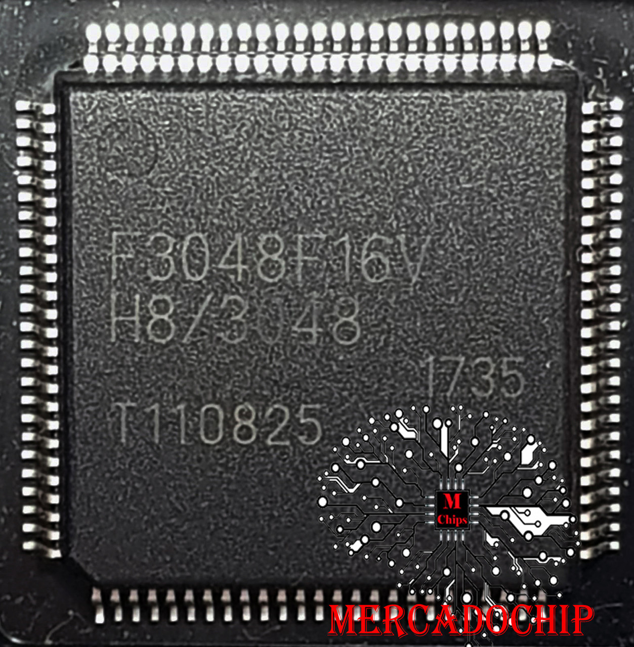 Hd64f3048f16 - C.I. Qfp-100 Ic Mcu 16bit Flash 128kb - Mercadochip