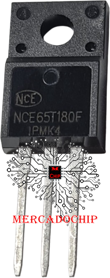 NCE65T180F Transistor Mosfet Canal N 650V 21A TO-220F - Mercadochip
